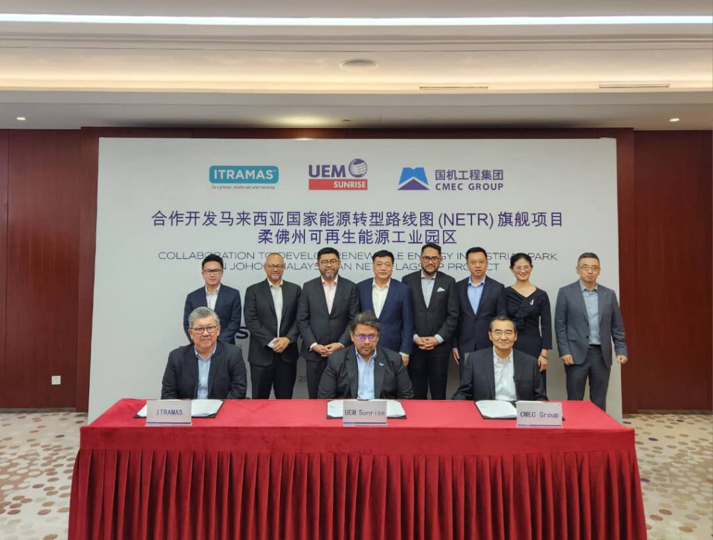 UEM Sunrise, partners to develop renewable energy park in Johor | ITRAMAS